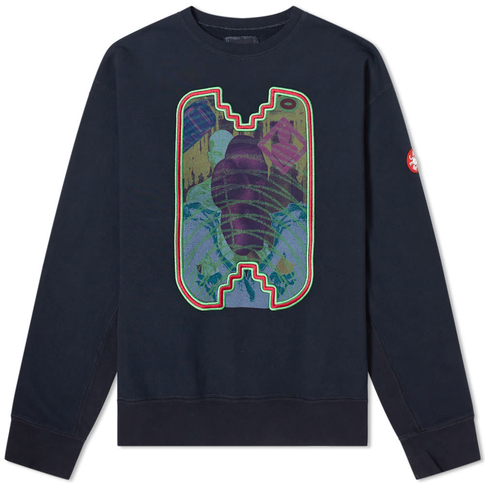 Cav Empt Embroidered Frame Crew Sweat Cav Empt