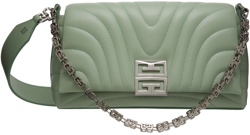Givenchy Green Small 4G Soft Bag Givenchy