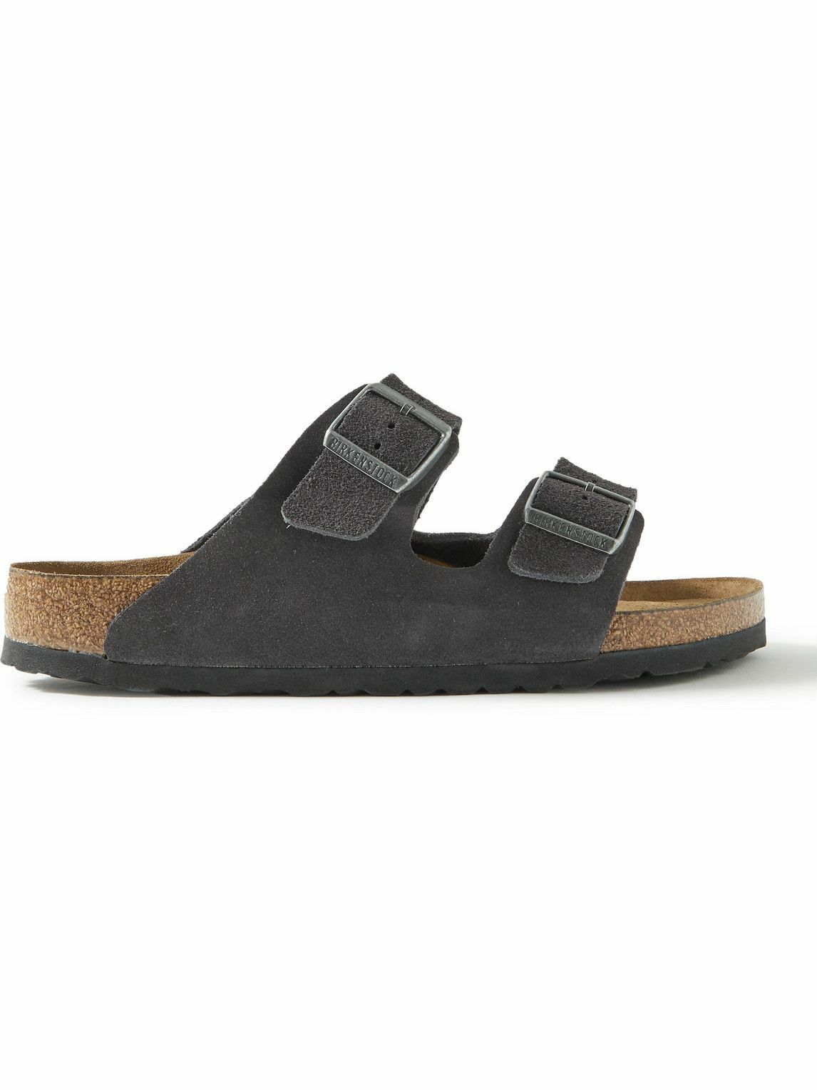 Birkenstock - Arizona Suede Sandals - Gray Birkenstock