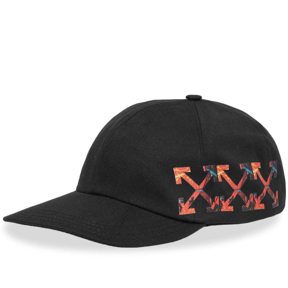 Off-White Arrow Baseball Cap Black & Multi Off-White