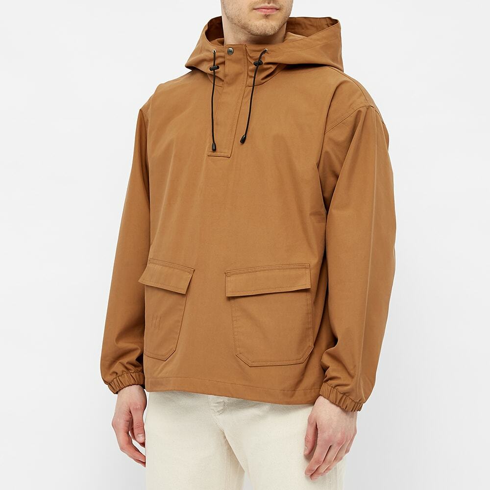 Uniform Bridge Men's Smock Jacket in Brown Uniform Bridge