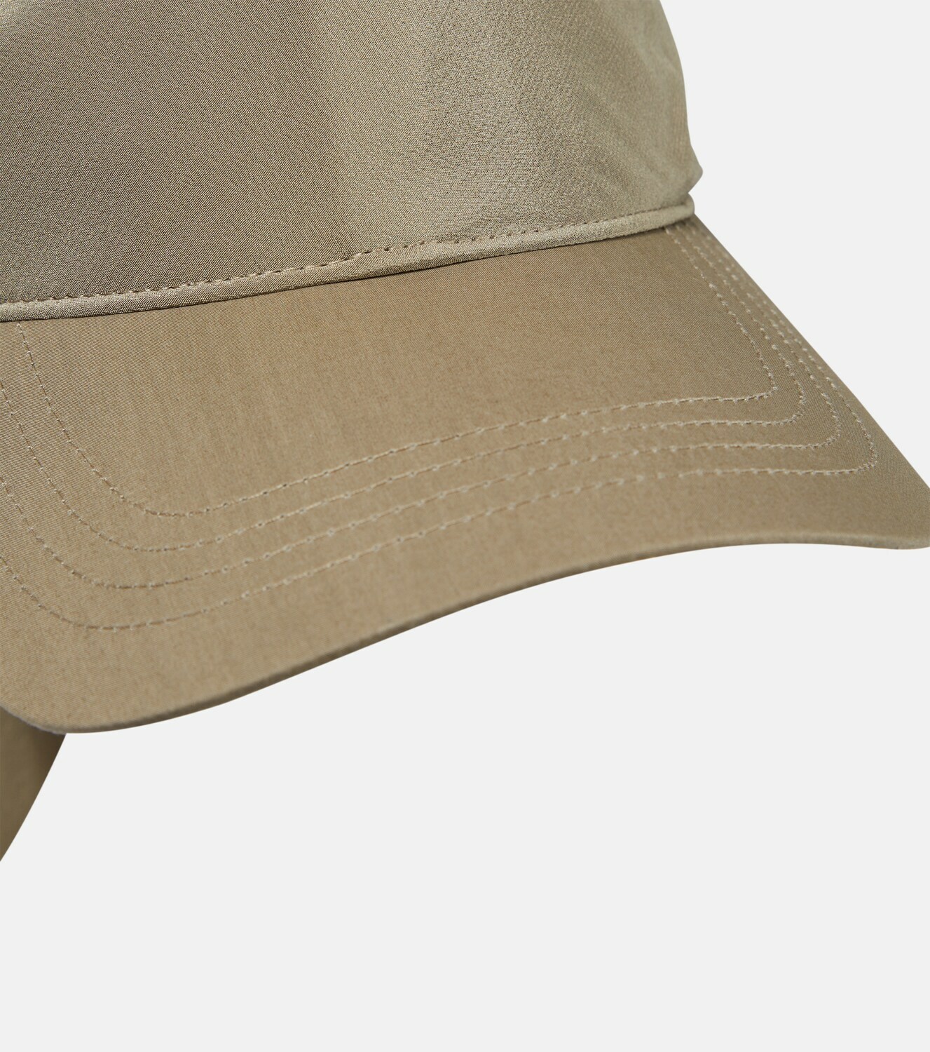 Toteme - Scarf-detail cotton and silk baseball cap Toteme