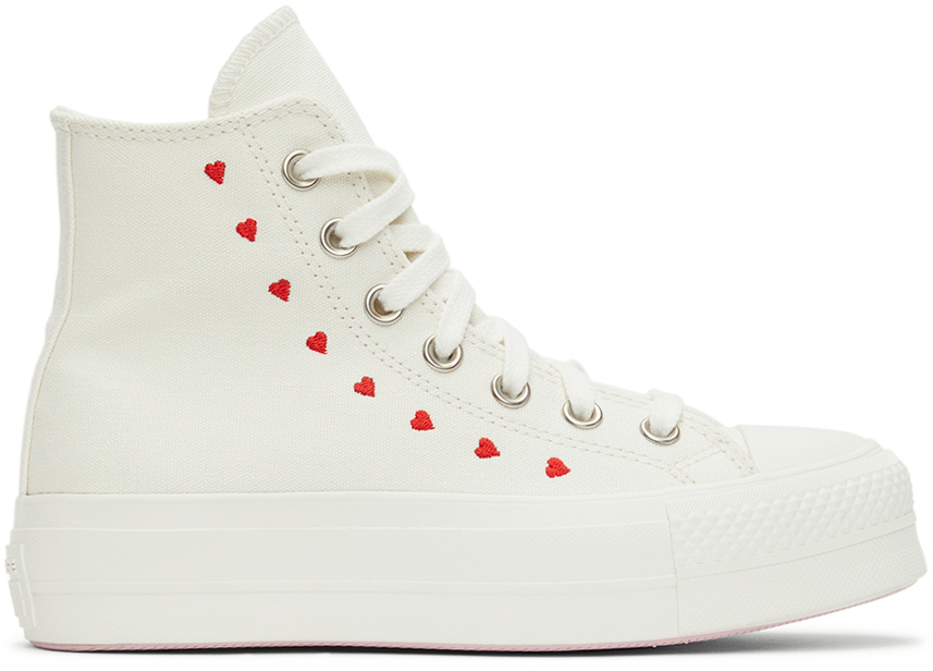 Converse White Chuck Taylor All Star Lift High Top Sneakers Converse