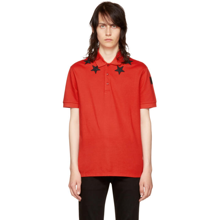 Givenchy Red Stars Polo Givenchy