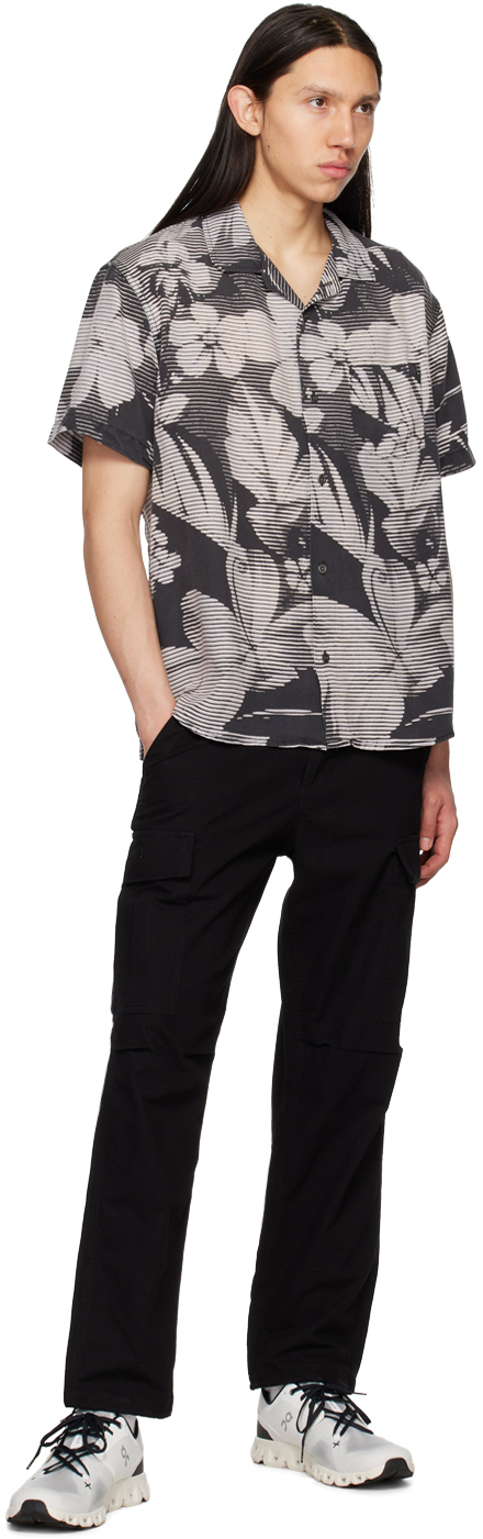 Corridor Black Pleated Cargo Pants Corridor