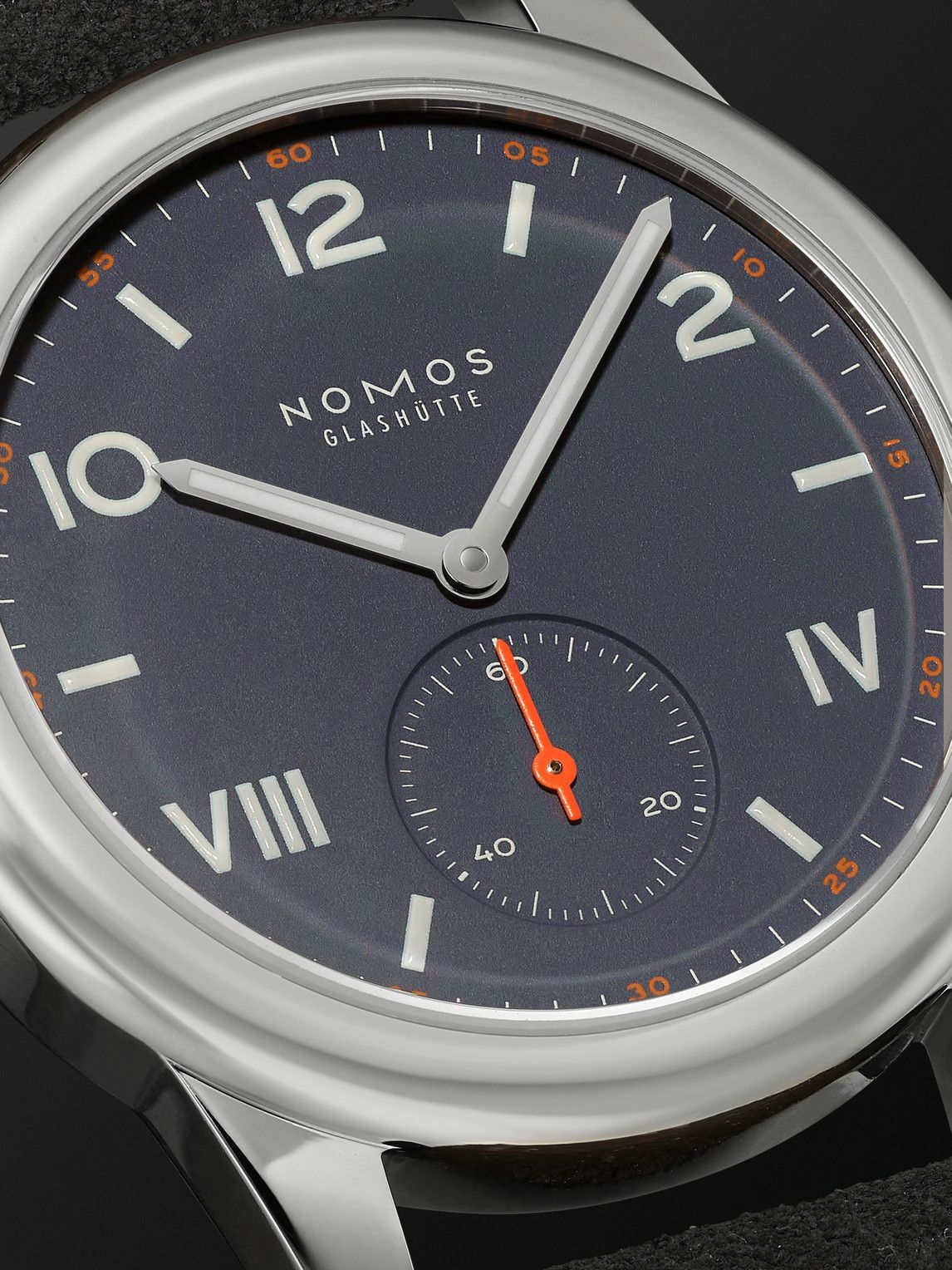 NOMOS Glashütte - Club Campus Hand-Wound 36mm Stainless Steel and ...