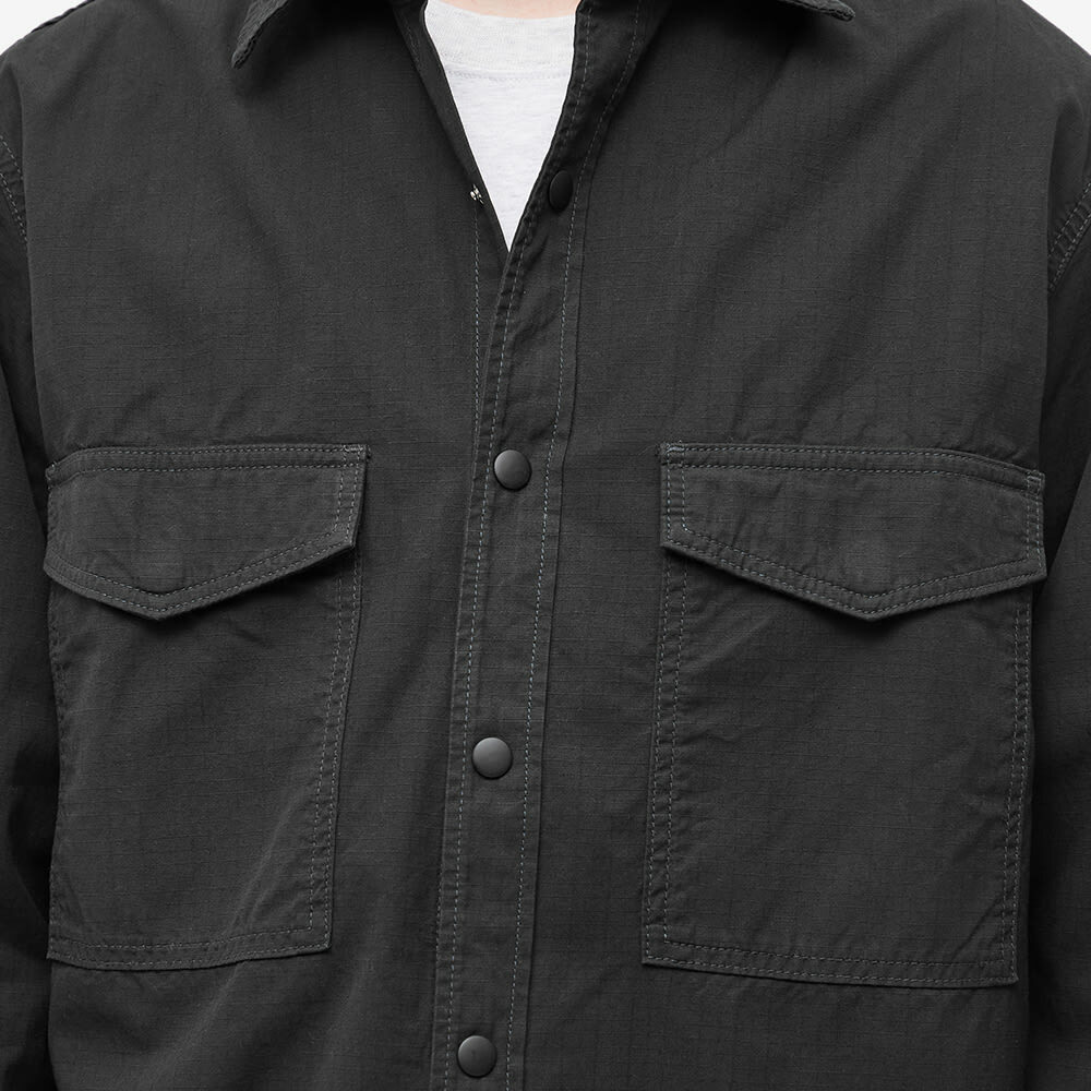 Edwin Men's Big Overshirt in Black Edwin