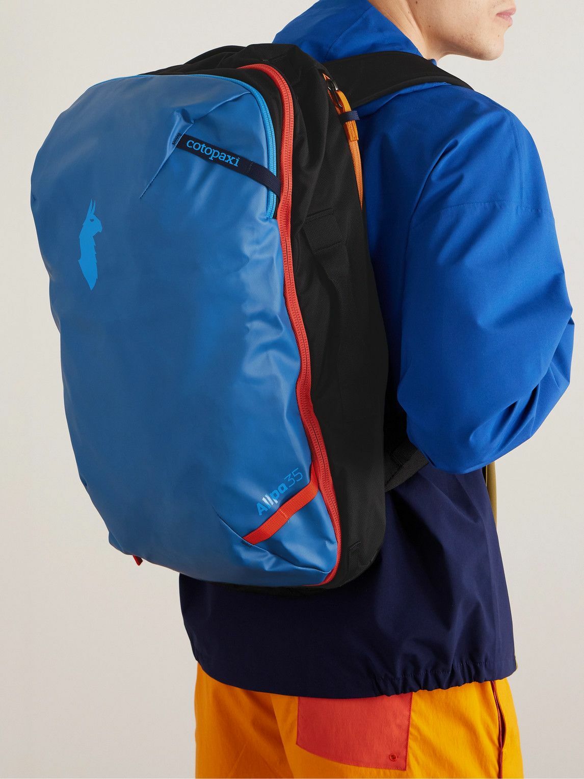 Cotopaxi - Allpa 35L Logo-Print Shell and Canvas Backpack Cotopaxi