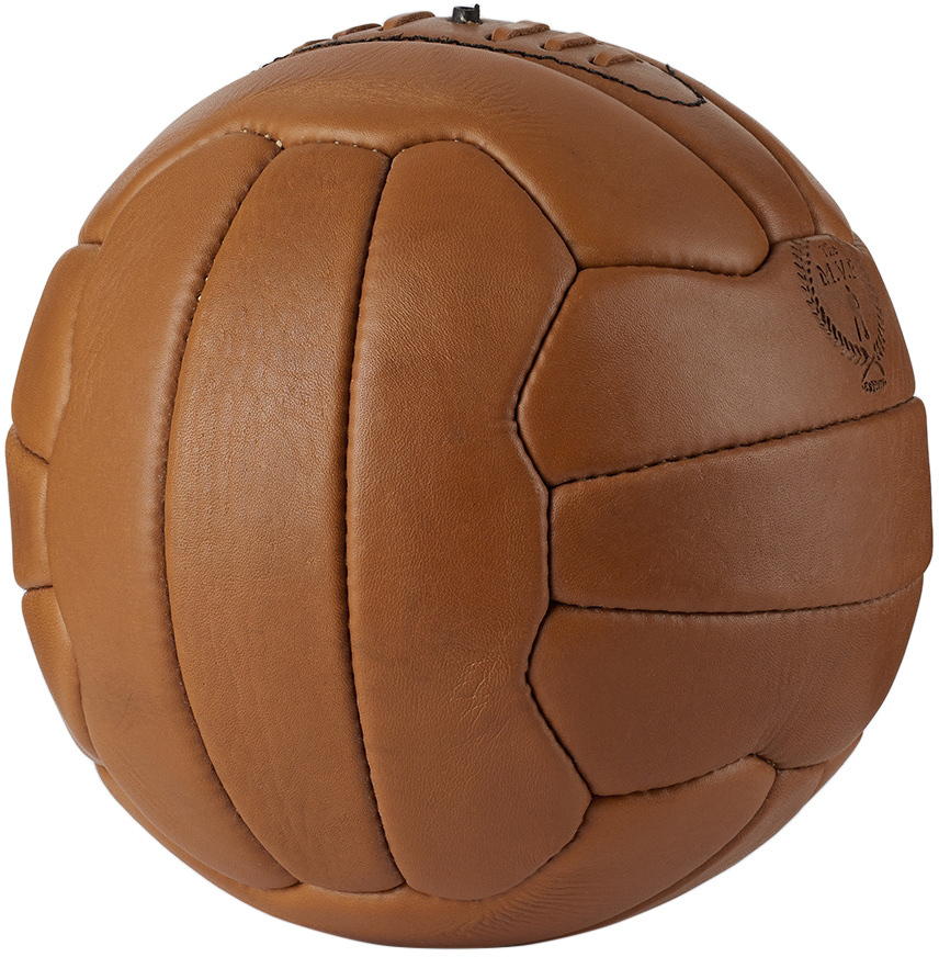 Modest Vintage Player Tan Leather Retro Heritage Soccer Ball Modest ...