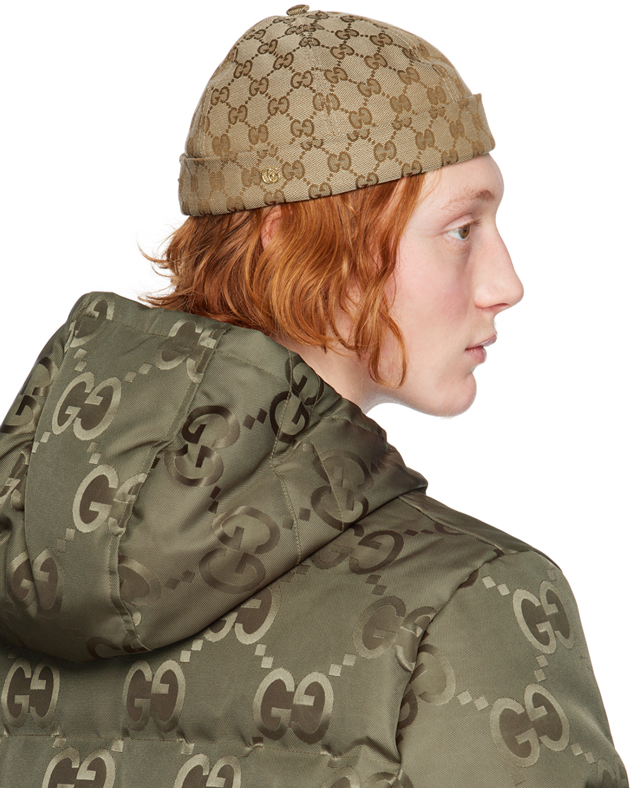 Gucci Beige Docker Cap Gucci