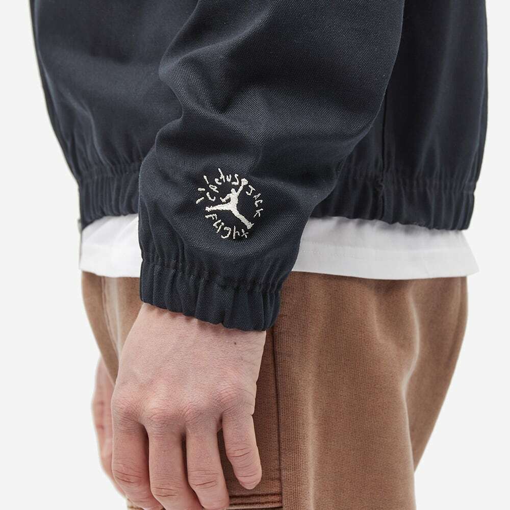 Air Jordan Men's Travis Scott x Woven Jacket in Black Nike Jordan Brand