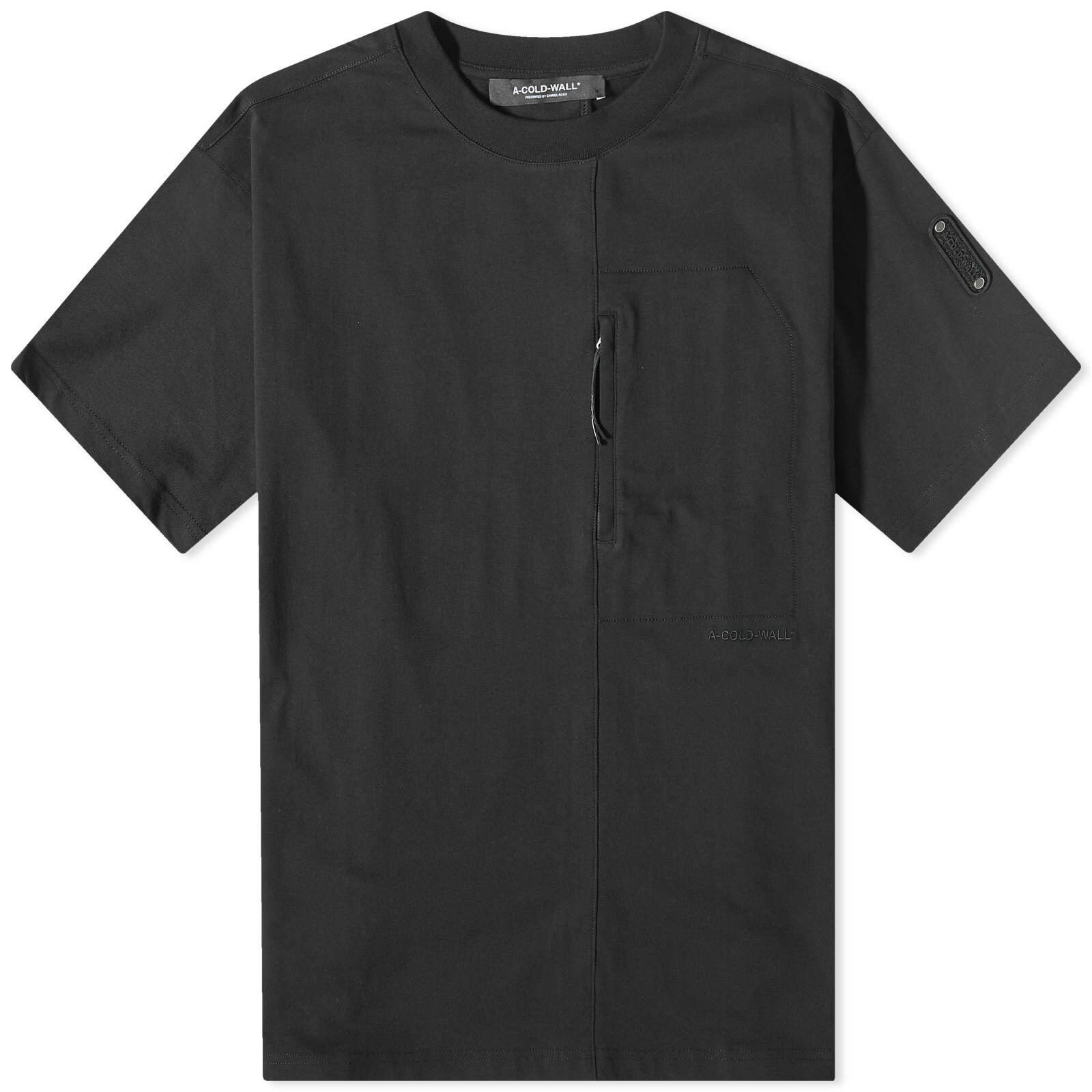 A-COLD-WALL* Men's Utility T-Shirt in Black A-Cold-Wall*
