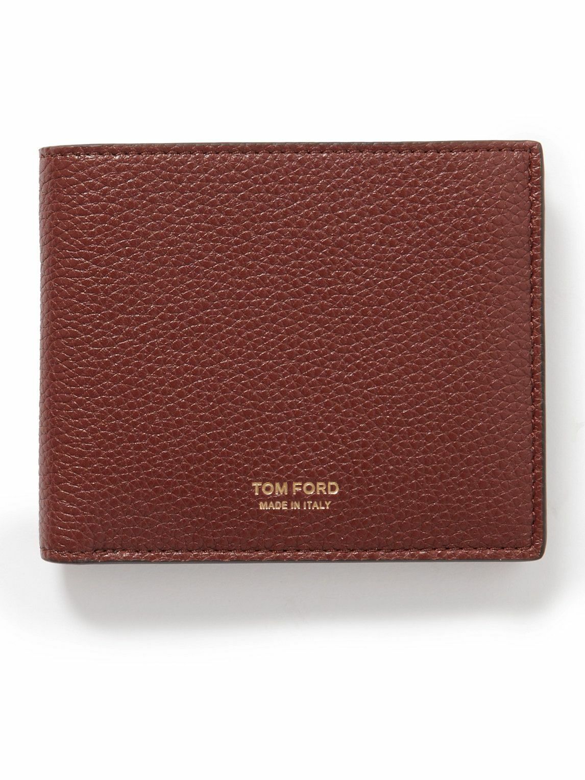 TOM FORD - Full-Grain Leather Billfold Wallet TOM FORD