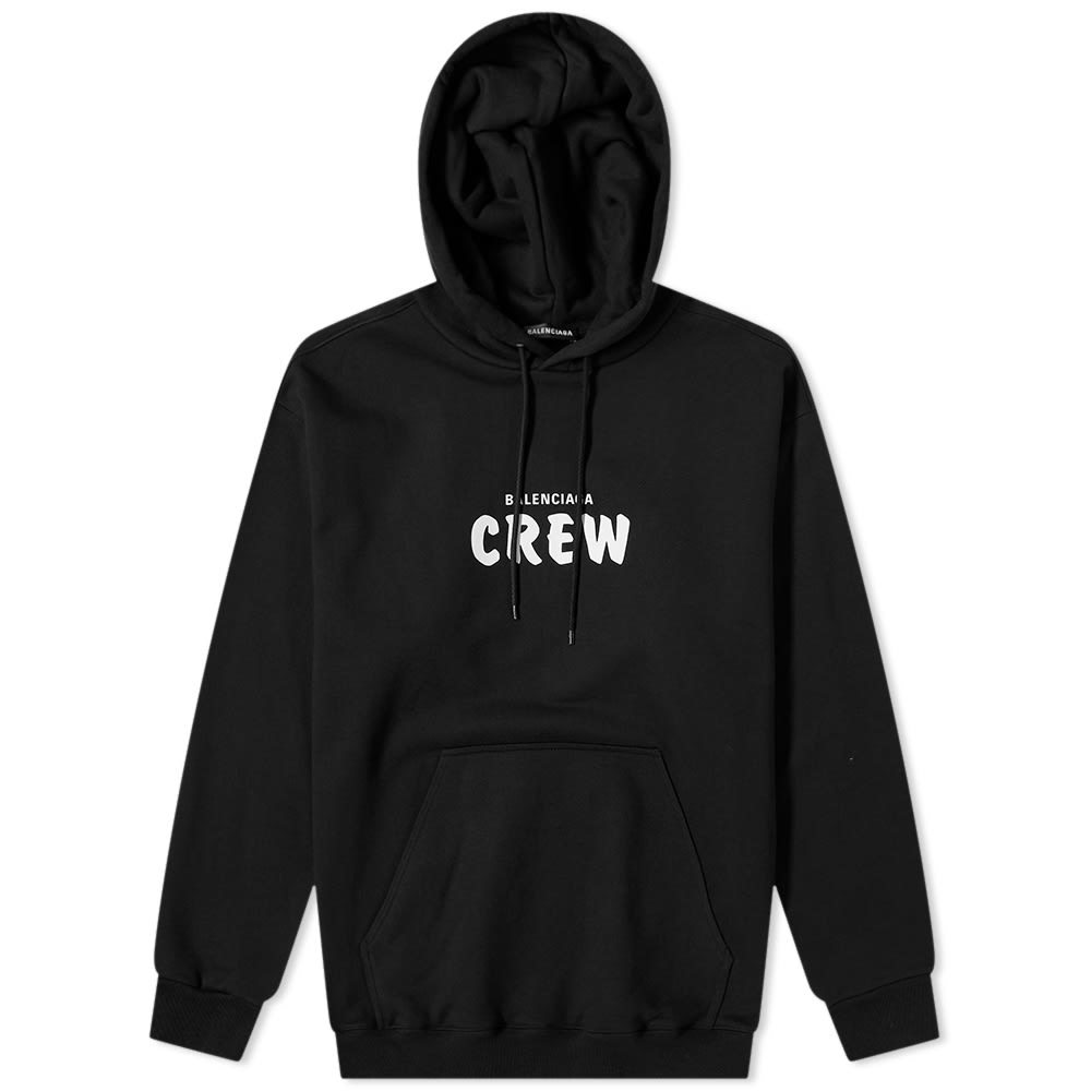 Balenciaga Crew Logo Popover Hoody Balenciaga