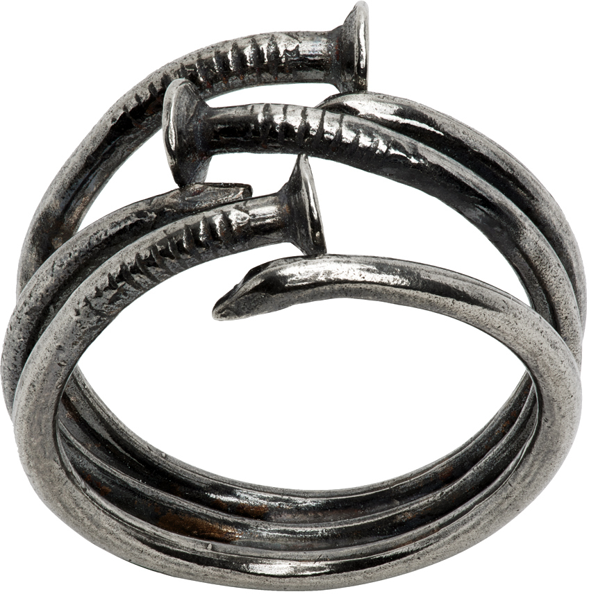 Guidi Silver Nail Ring Guidi