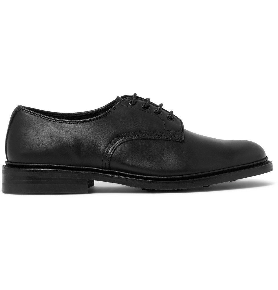 Tricker's - Daniel Leather Derby Shoes - Black Tricker's