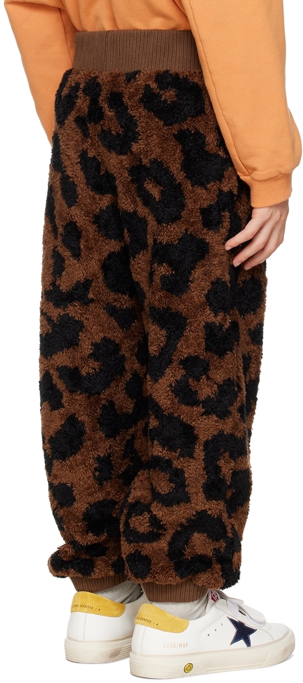 Daily Brat Kids Brown Leopard Lounge Pants Daily Brat