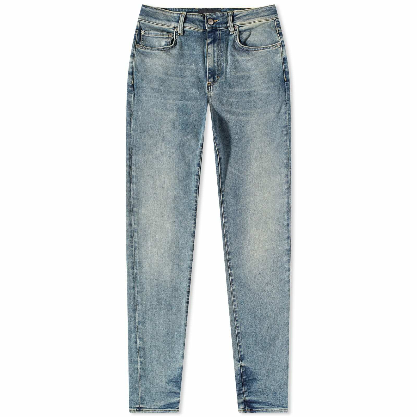 Represent Men's Essential Denim Jean in Indigo Blue Represent