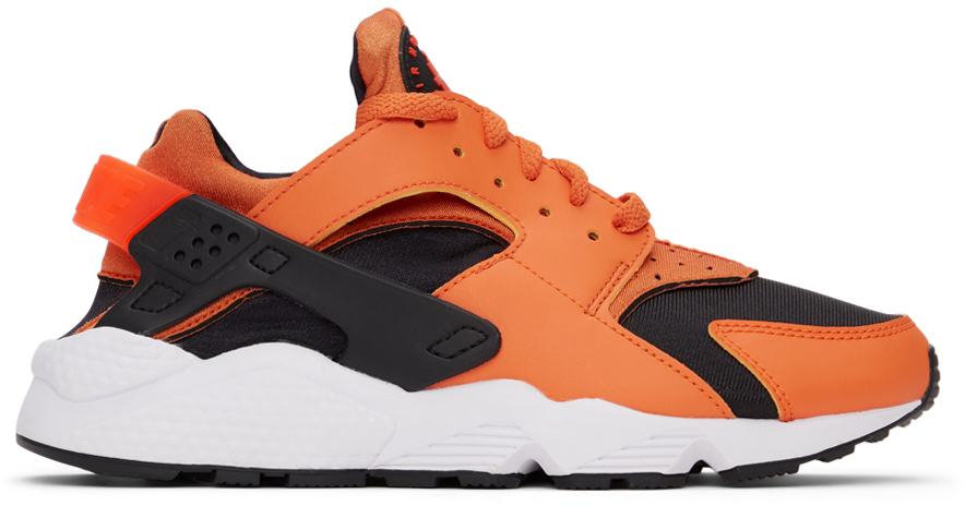 Nike Orange Air Huarache Sneakers Nike
