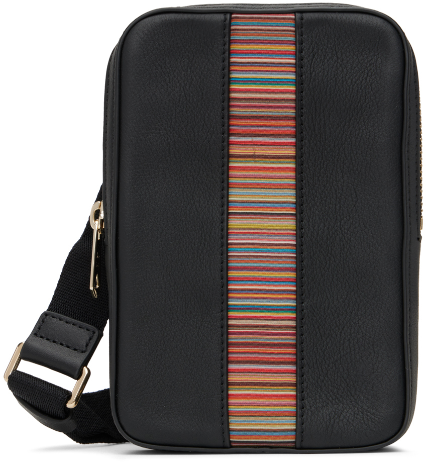 Paul Smith Black Signature Stripe Bag Paul Smith