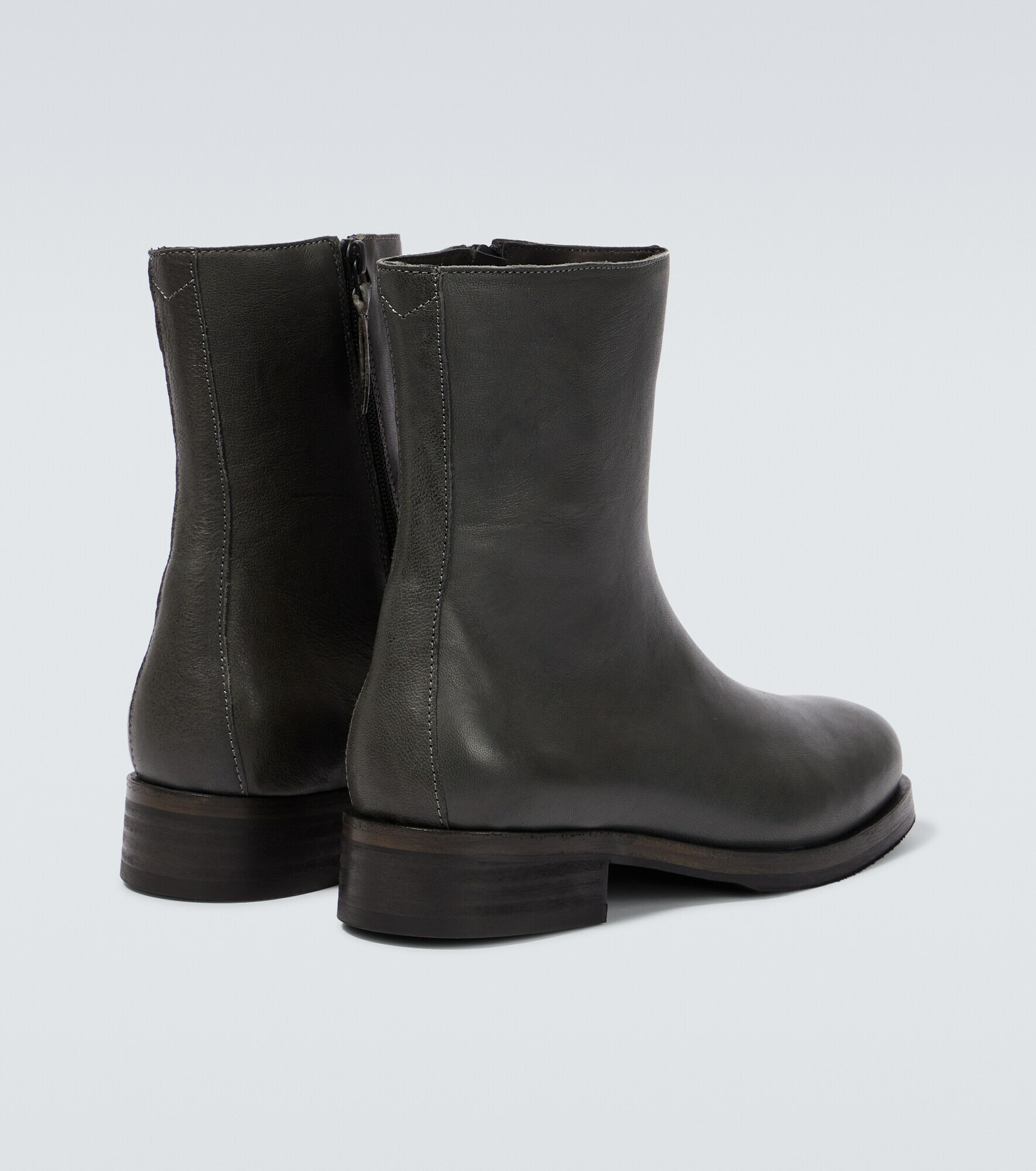 Our Legacy - Camion leather ankle boots Our Legacy