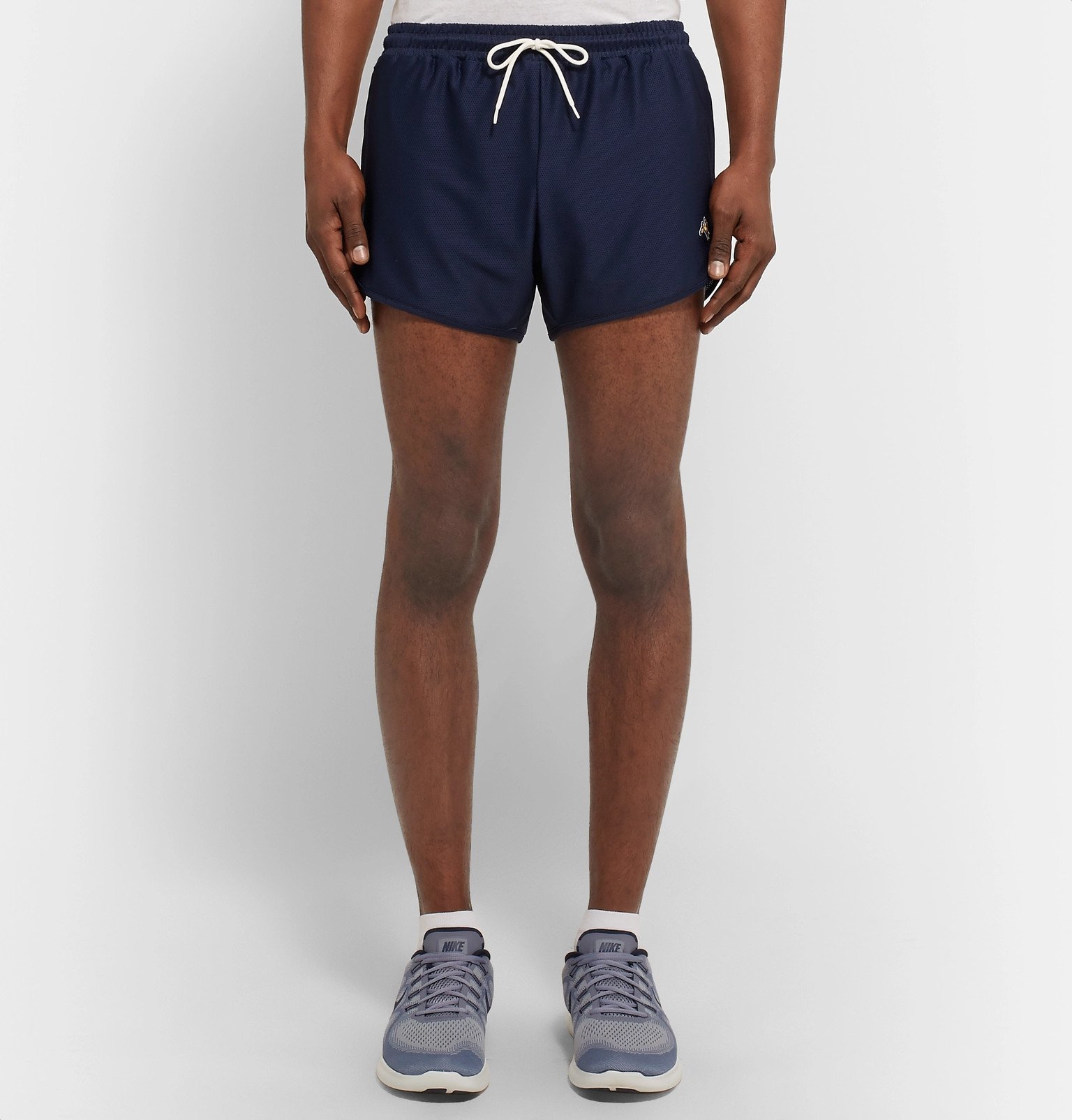 Tracksmith - Van Cortlandt Mesh Shorts - Blue Tracksmith