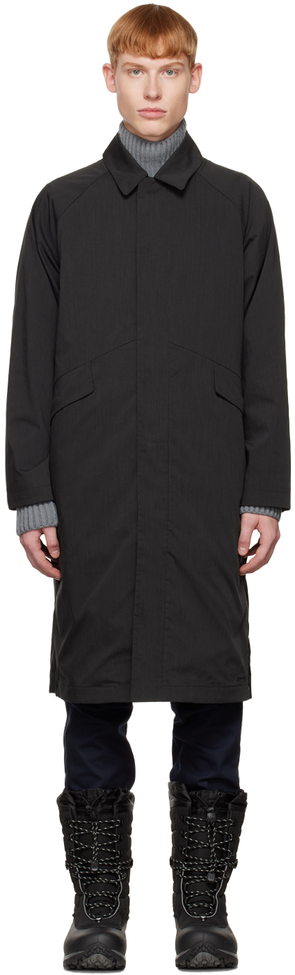 Snow Peak Black Fire-Resistant Coat Snow Peak