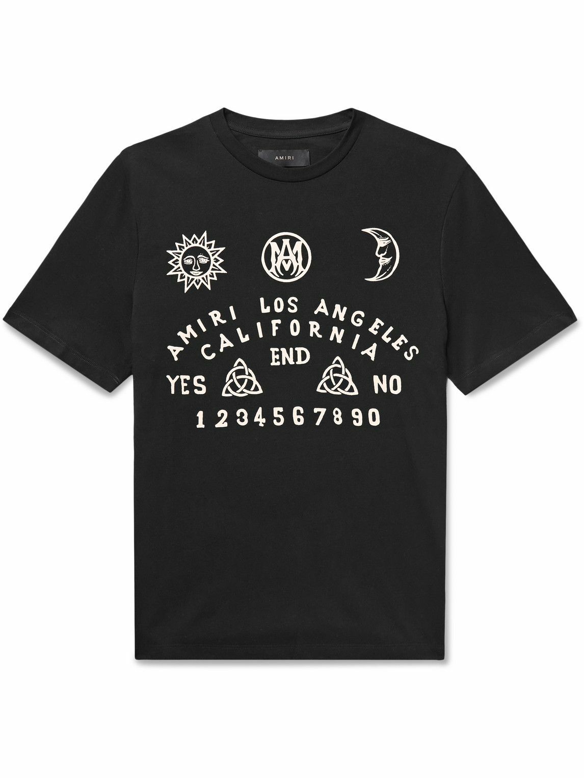 AMIRI - Logo-Print Cotton-Jersey T-Shirt - Black Amiri