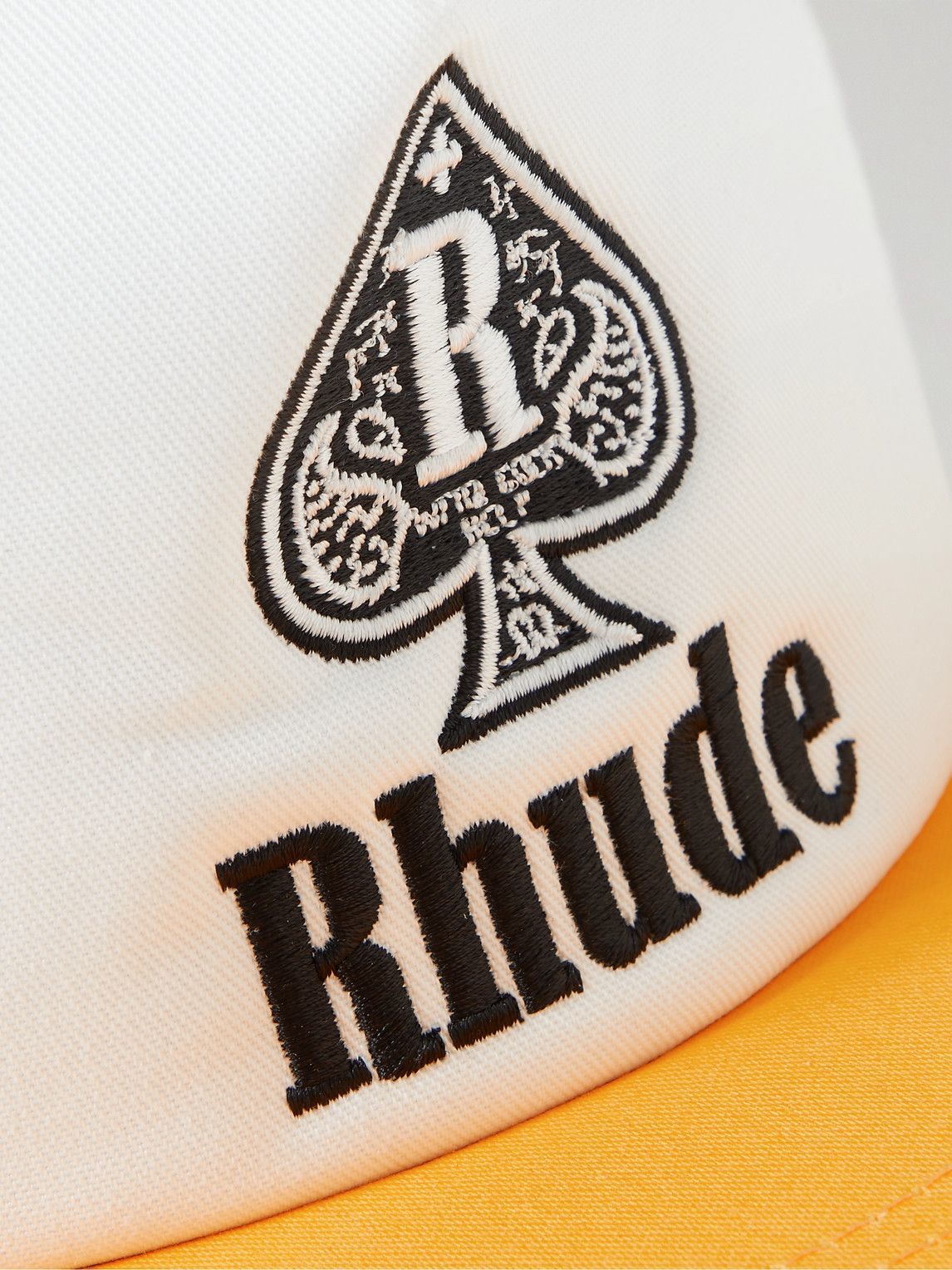 Rhude - Logo-Embroidered Twill and Mesh Trucker Cap Rhude