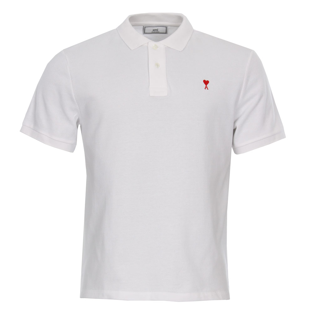 Polo Shirt - White AMI