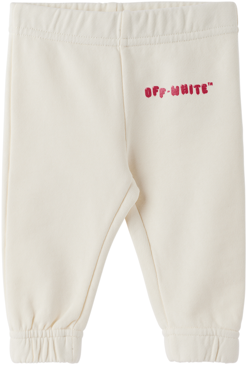 Off-White Baby Off-White Balloons Arrow Sweatsuit Set Off-White