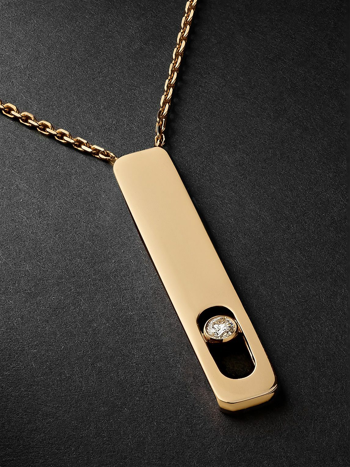 Messika - Move Joaillerie Gold Diamond Necklace Messika