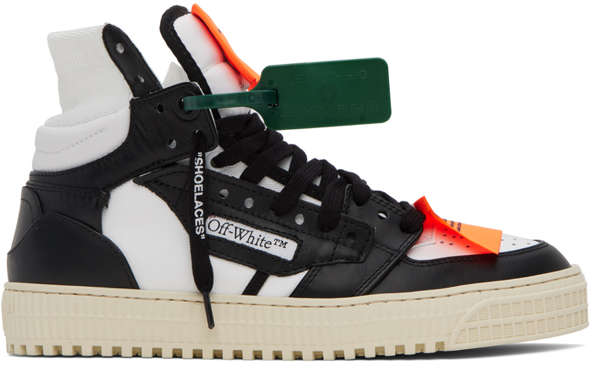 Off-White Black & White 3.0 Off Court Sneakers Off-White