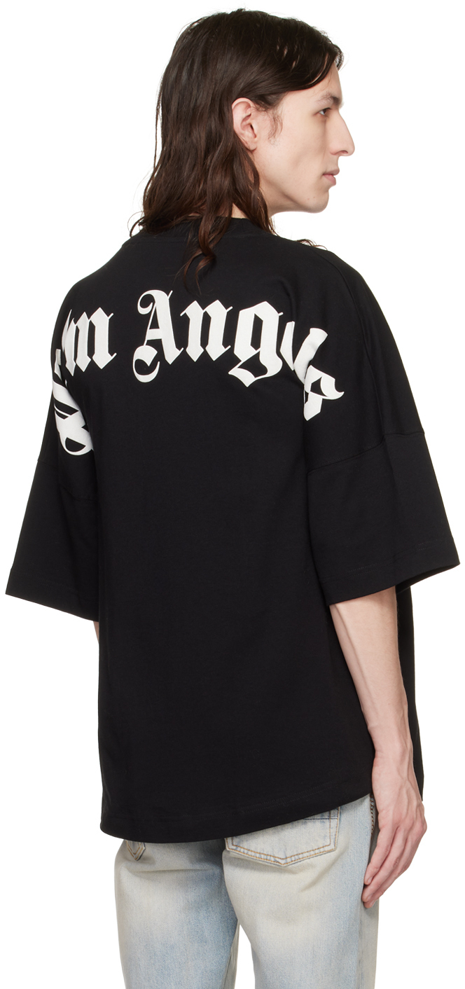 Palm Angels Black Oversized T-Shirt Palm Angels