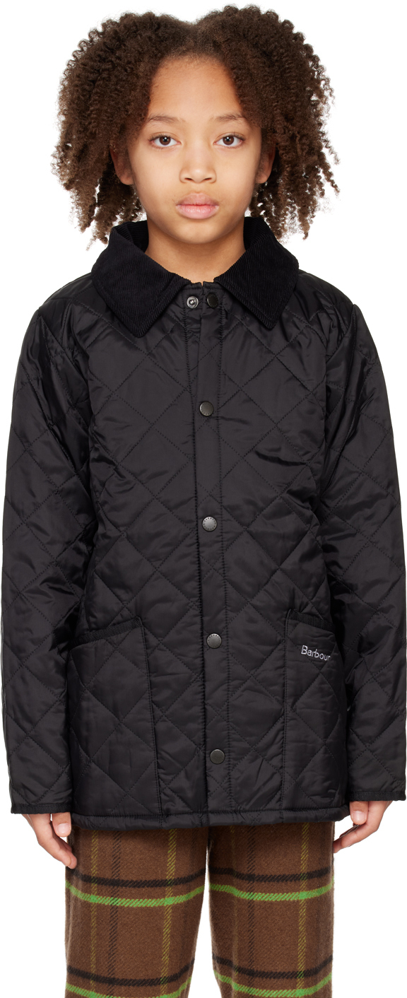 Barbour Kids Black Liddesdale Jacket Barbour