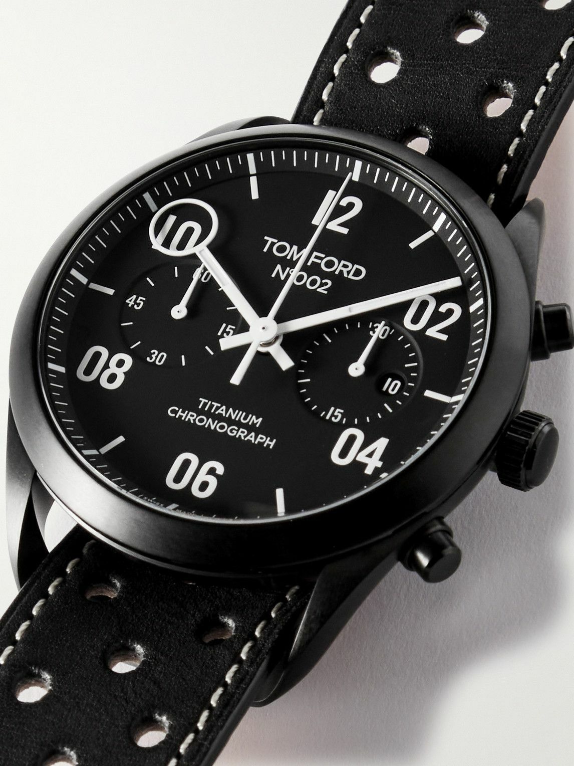 TOM FORD Timepieces - 002 Limited Edition Automatic 43.5mm Titanium and ...