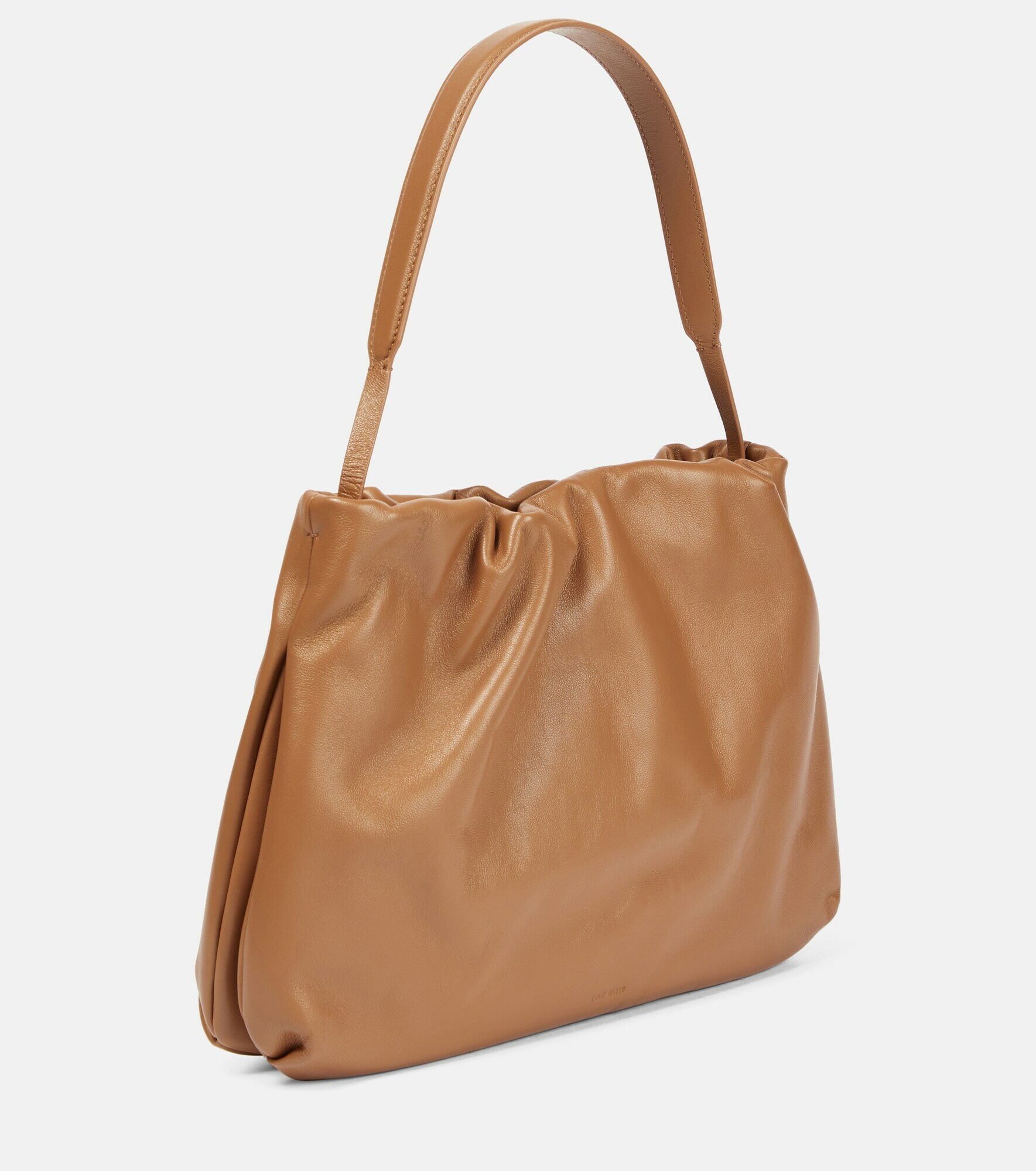 The Row - Bourse Small leather shoulder bag The Row