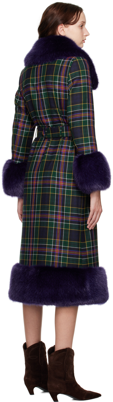 Shrimps Navy River Coat Shrimps