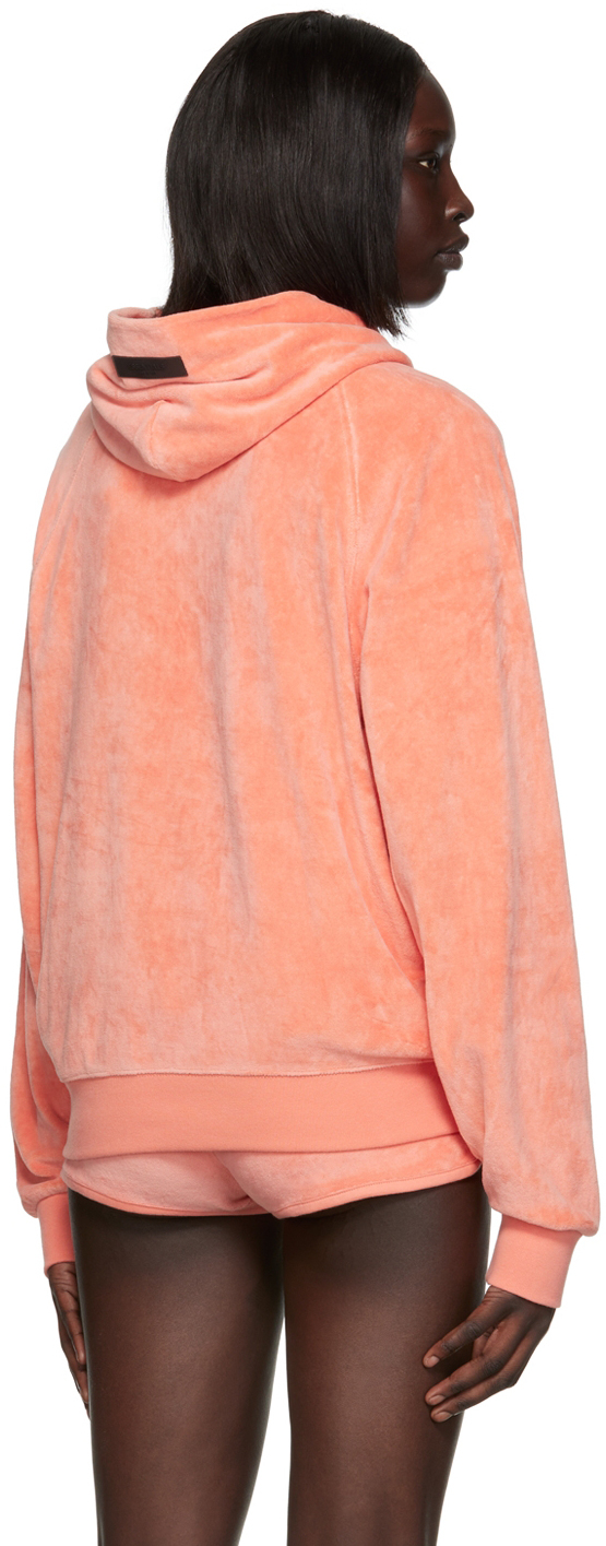 Essentials Pink Raglan Hoodie Essentials