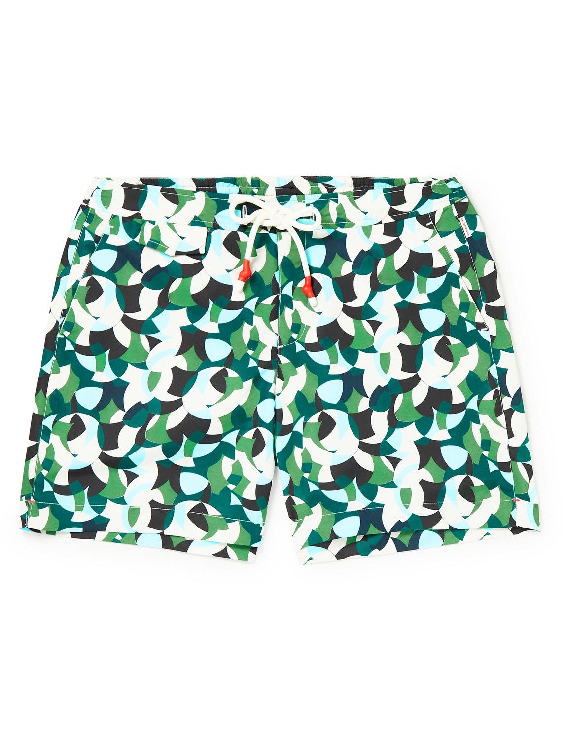 Orlebar Brown - Standard Mid-Length Printed Swim Shorts - Green Orlebar ...