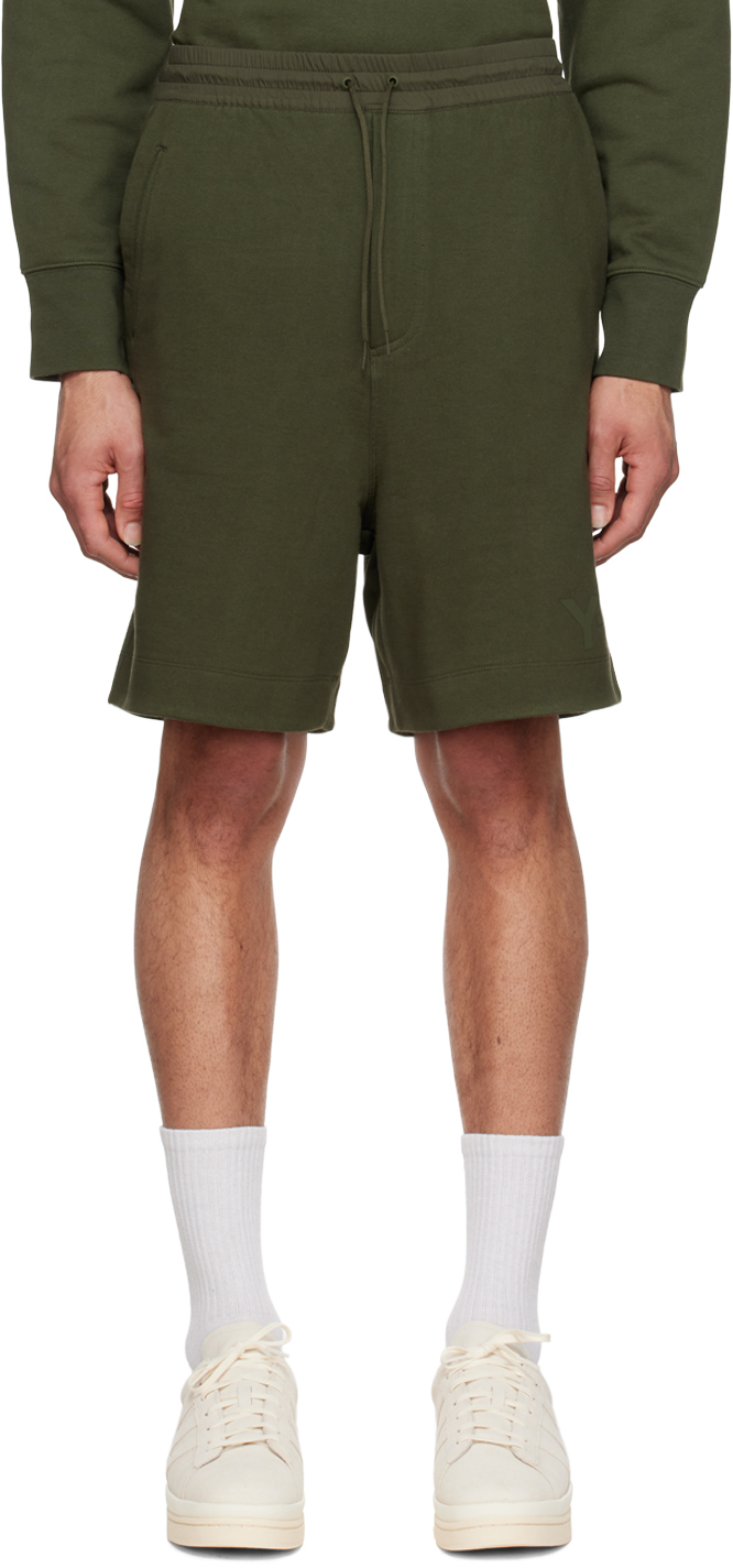 Y-3 Khaki Classic Shorts Y-3
