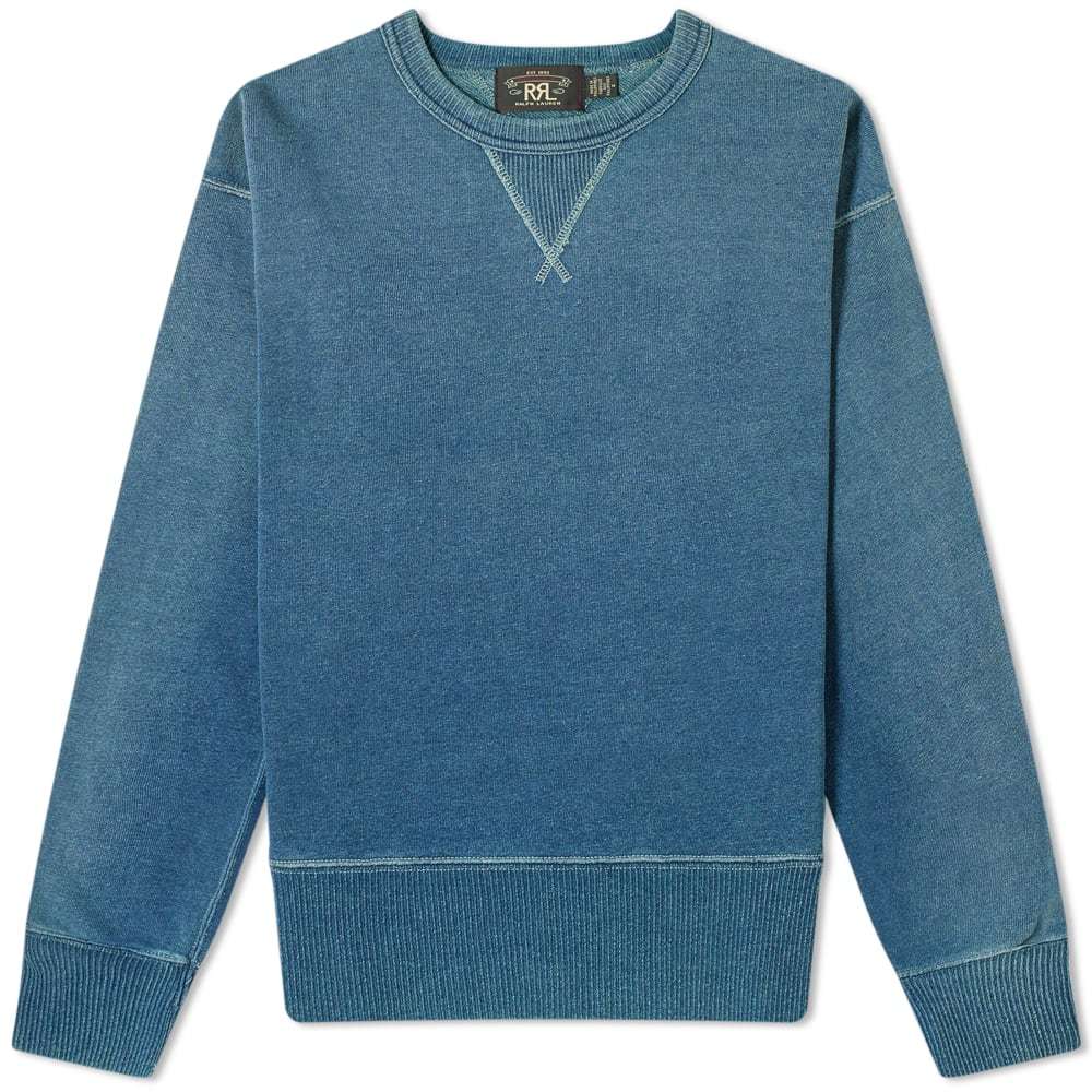 RRL Washed Indigo Crew Sweat RRL