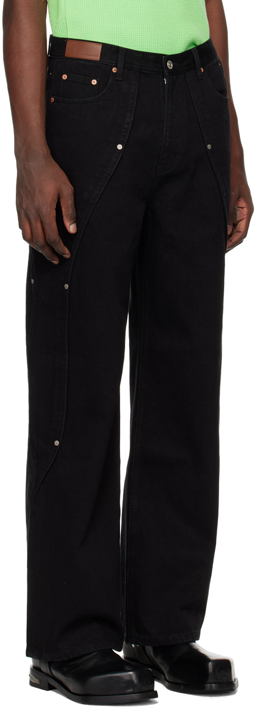 Andersson Bell Black Matthew Curved Jeans Andersson Bell