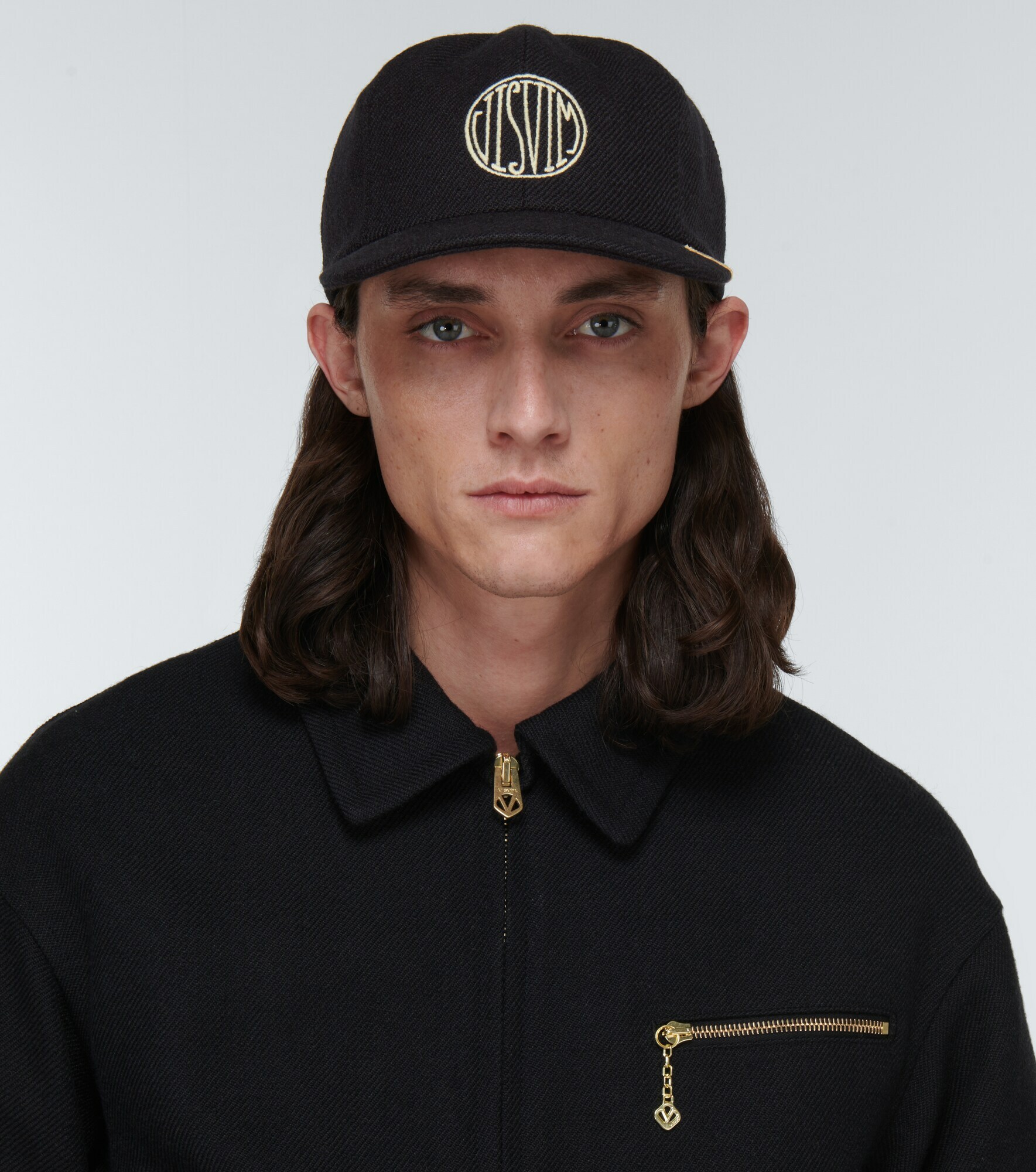 Visvim - Logo wool and linen baseball cap Visvim