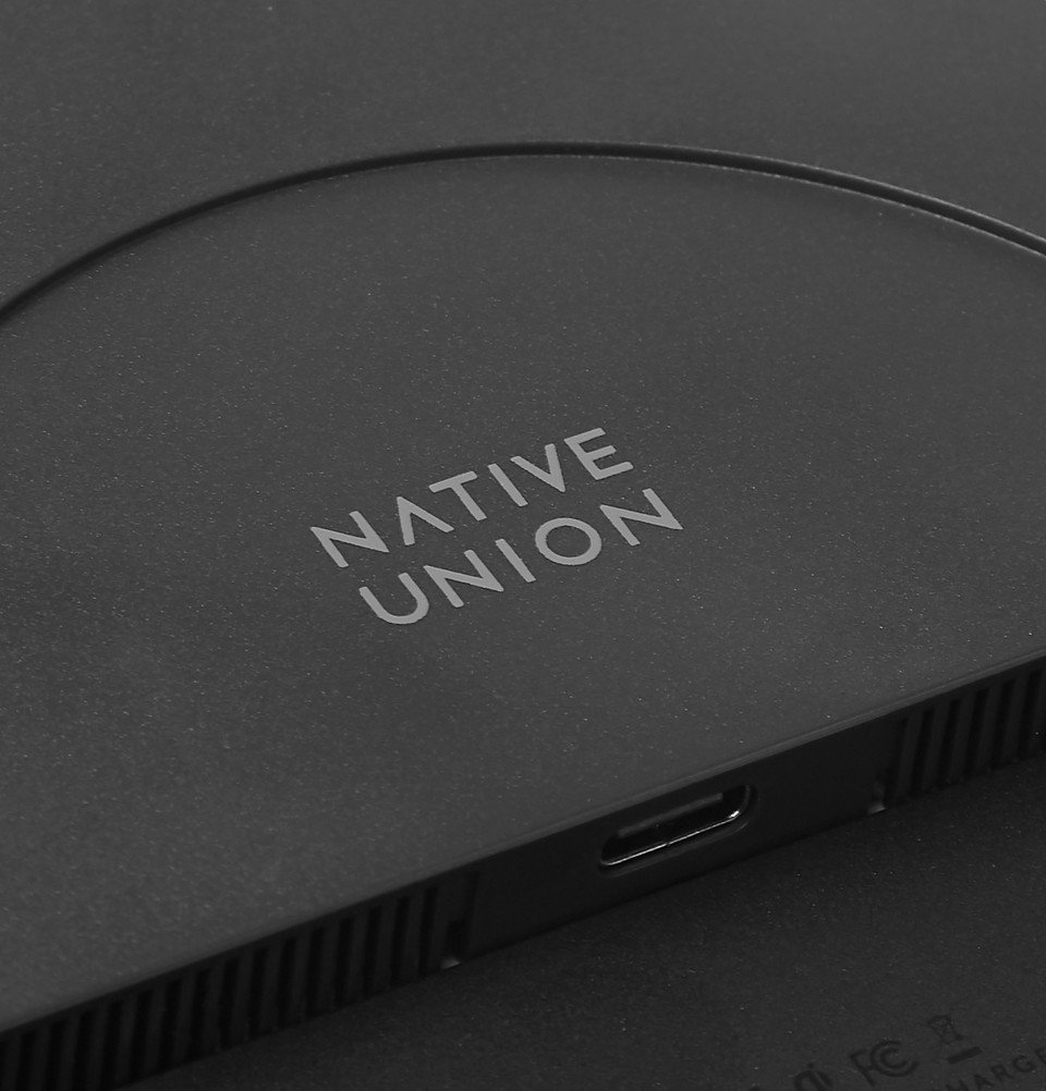 Native Union - Dock Wireless Charger - Men - Gray Native Union