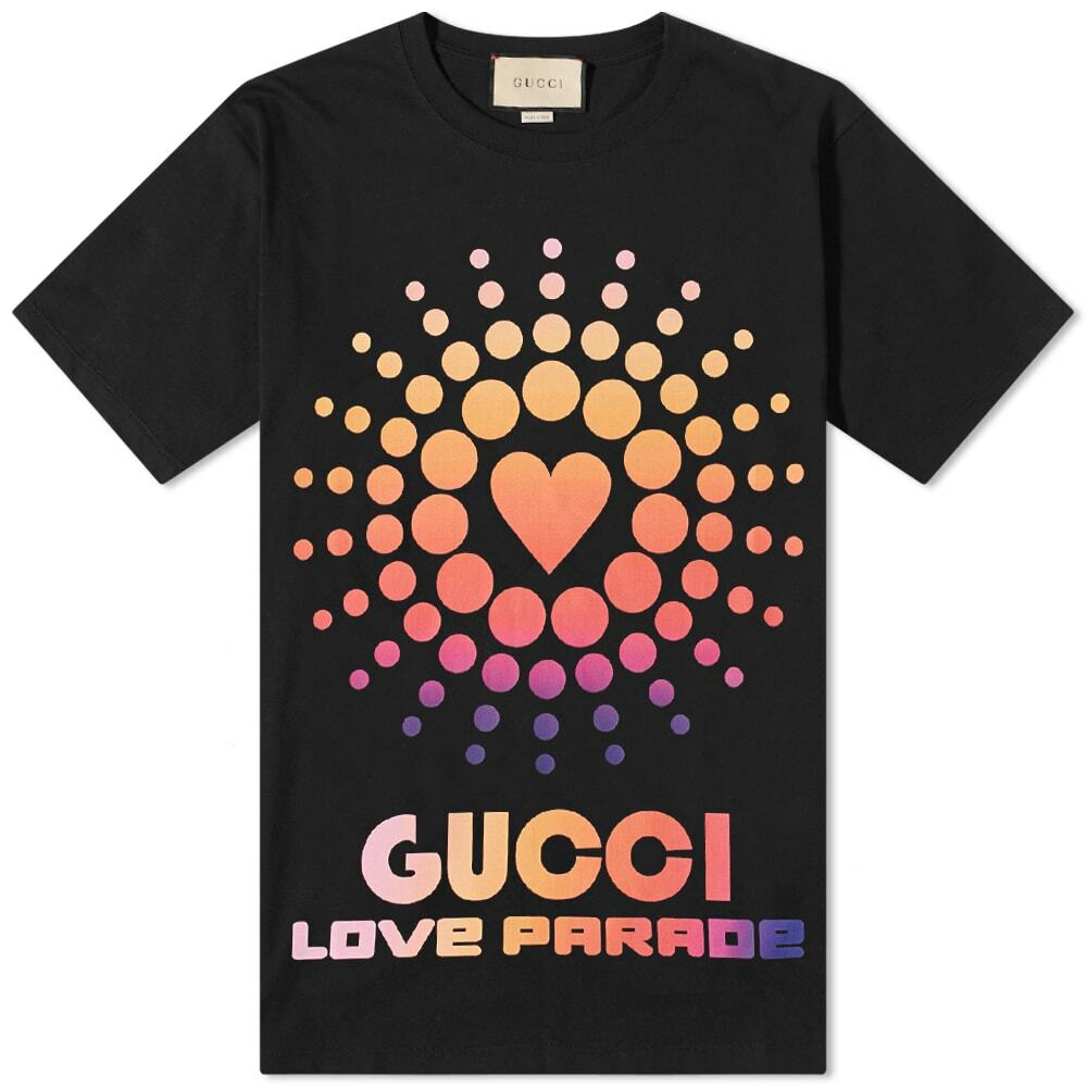 Gucci Men's Love Parade T-Shirt in Black Gucci