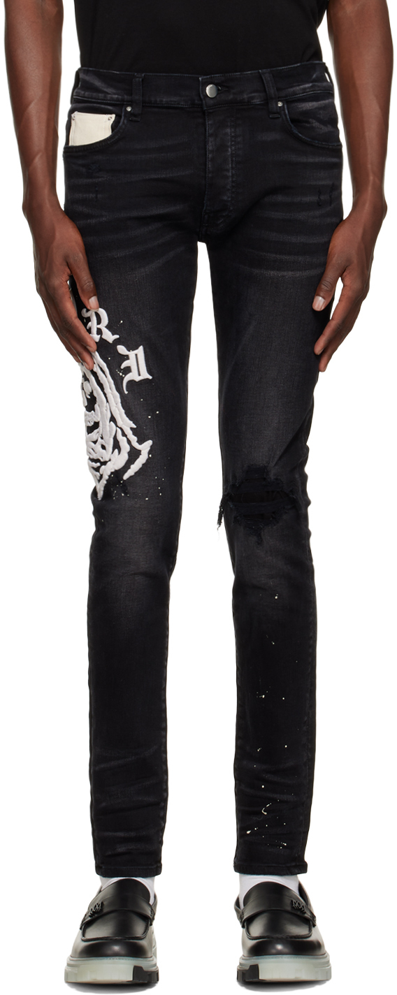 AMIRI Black Wes Lang Edition Reaper Jeans Amiri