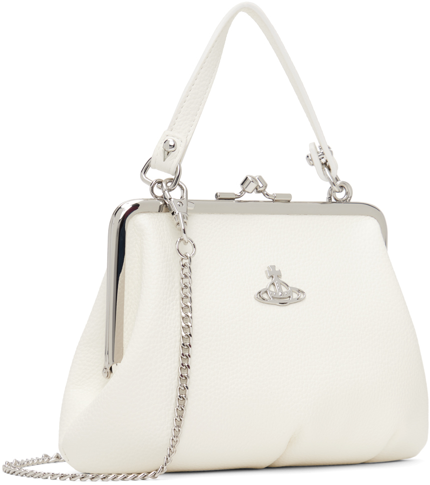 Vivienne Westwood White Granny Frame Bag Vivienne Westwood