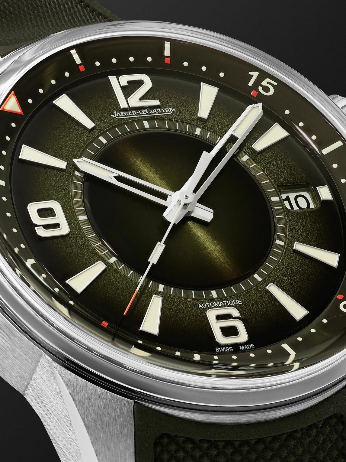 Jaeger-LeCoultre - Polaris Date Automatic 42mm Stainless Steel and ...