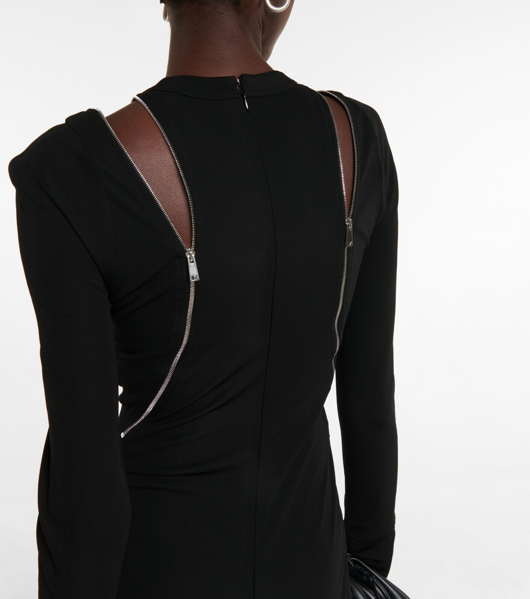 Victoria Beckham - Zip-embellished maxi dress Victoria Beckham